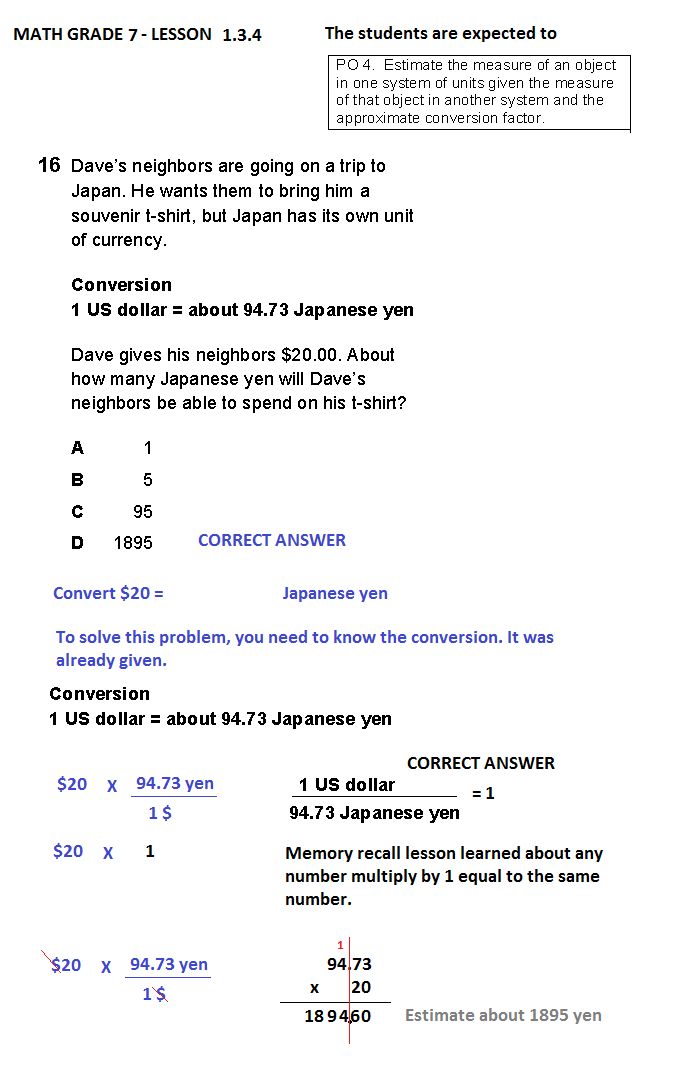 Currency conversion problem
