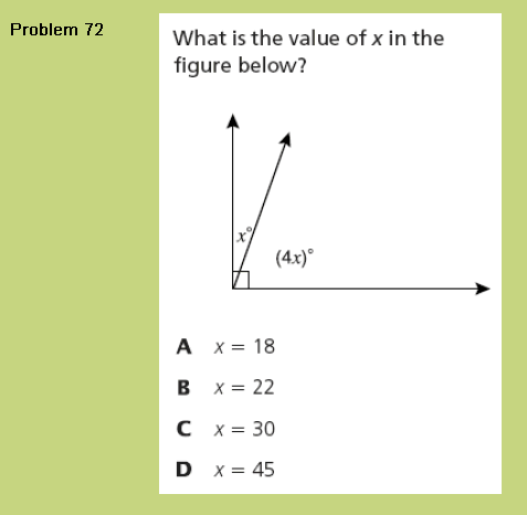 How to solve complimentary angle problem